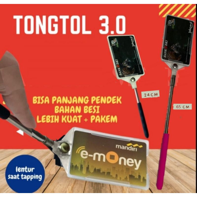 TONGTOL 3.0 IRON Flexible Iron E-Toll Card Stick/ E-Toll Stick ...