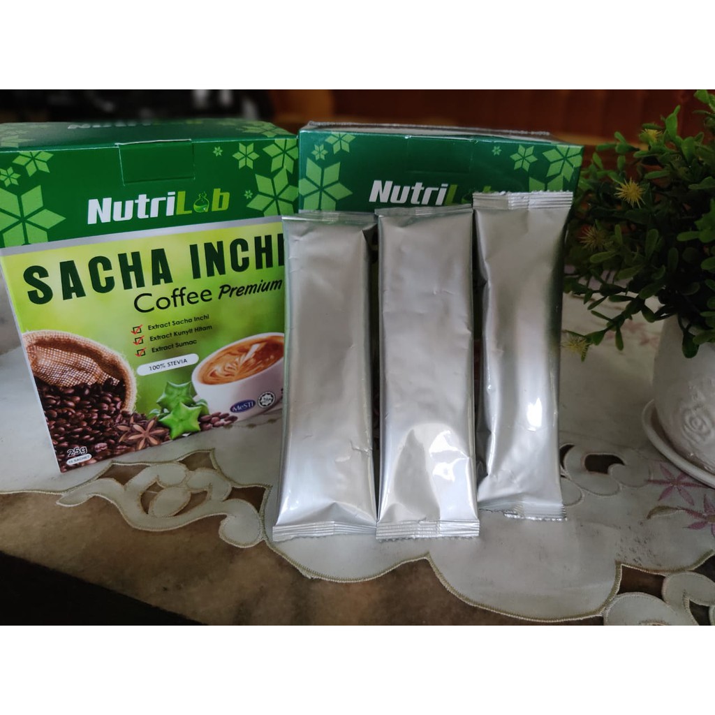 [READY STOCK💥 ] SACHA INCHI COFFEE PREMIUM- NUTRILAB | Shopee Malaysia