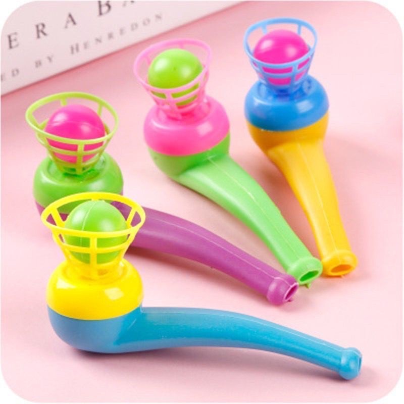 SG Local Floating Blow Balls Tube Toy Classic Traditional Suspension ...