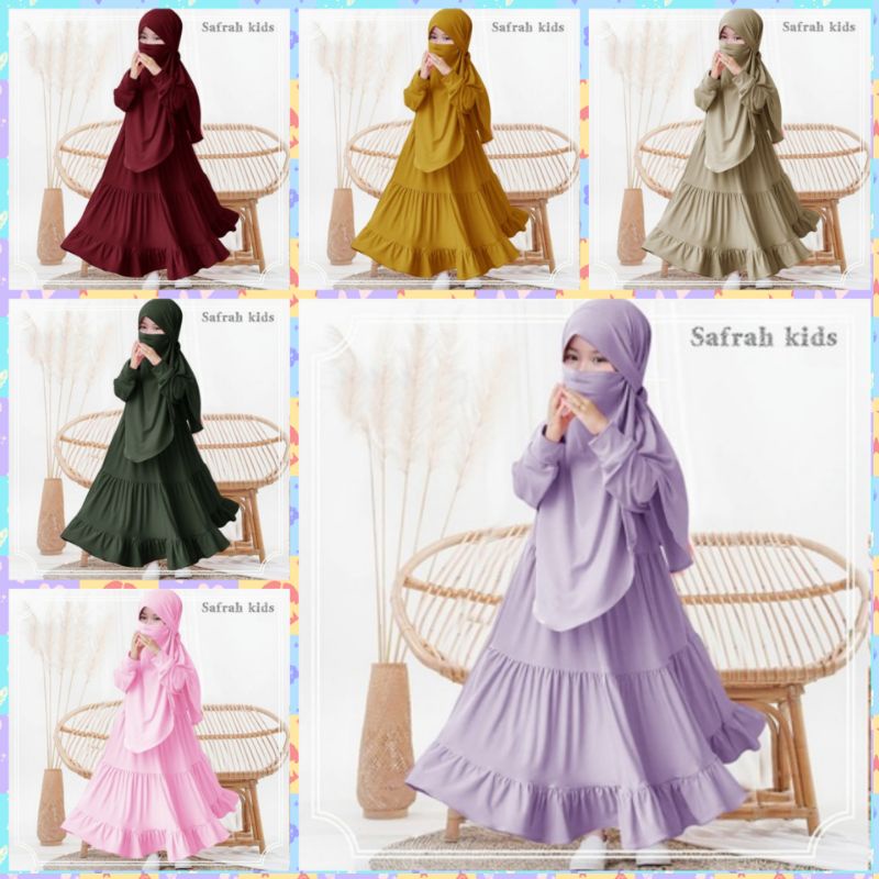 Children's SYARI GAMIS/Hijab and Niqab/ SAFRAH kids - ls/CHILDREN'S ...