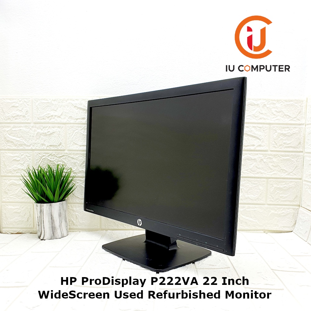 HP PRODISPLAY P222VA 22INCH LED BACKLIT USED REFUBRISHED MONITOR | Shopee Malaysia