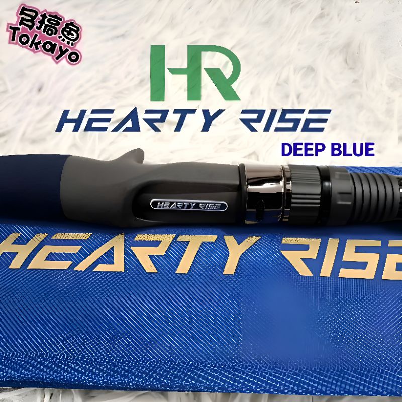 HEARTY RISE DEEP BLUE Jigging Fishing Rod | Shopee Malaysia