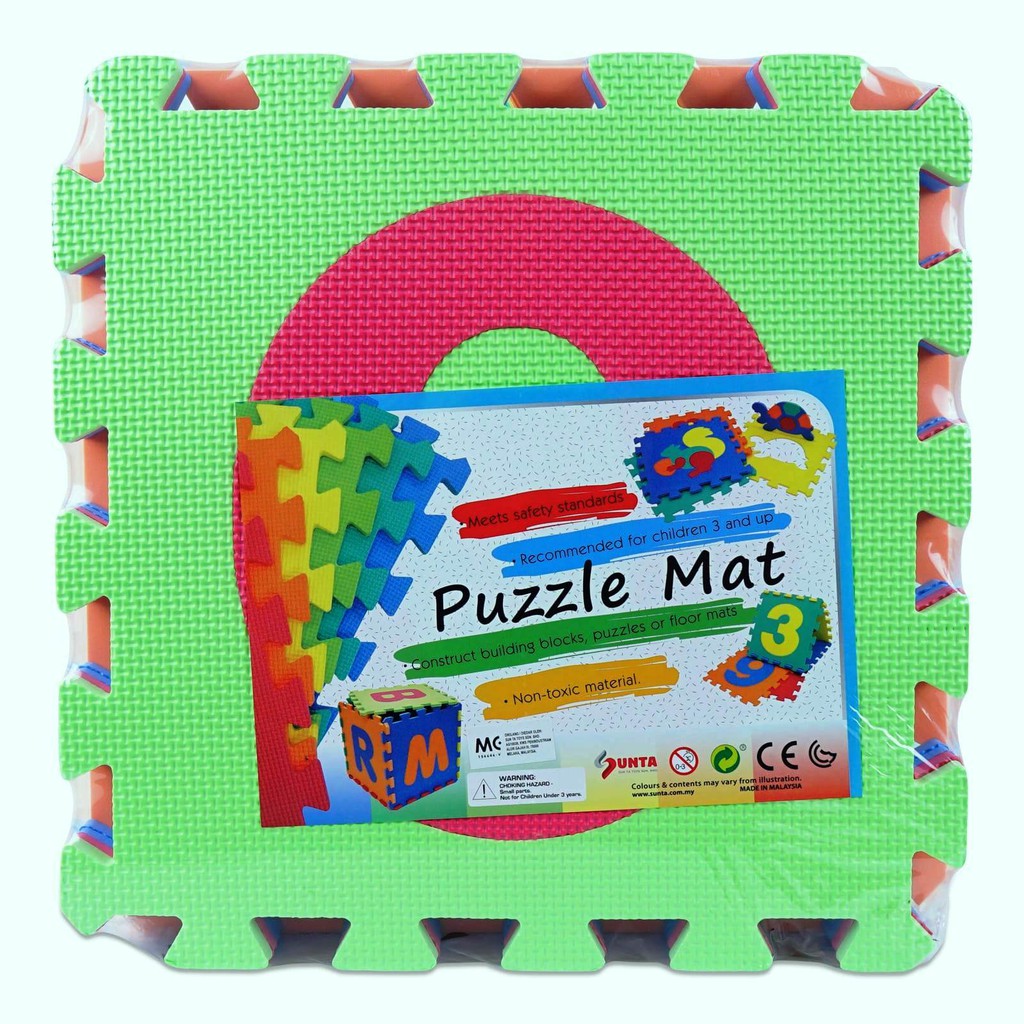 (ESA)NUMBER PUZZLE FOAM MAT(0-9) | Shopee Malaysia