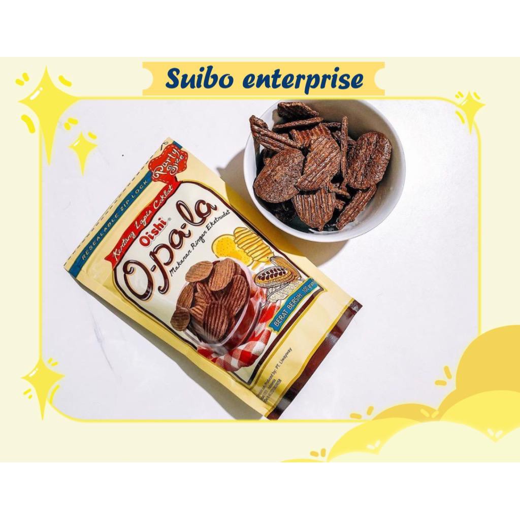 【Halal】READY STOCKOishi Opala Chocolate Potato Chips 巧克力薯片 100g ...