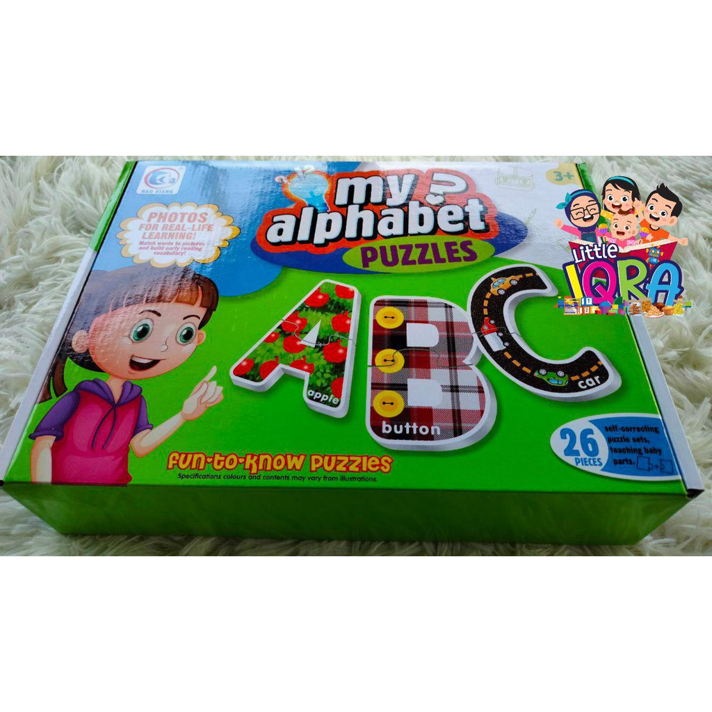 Fun-To-Know: My Alphabet Puzzles | Shopee Malaysia