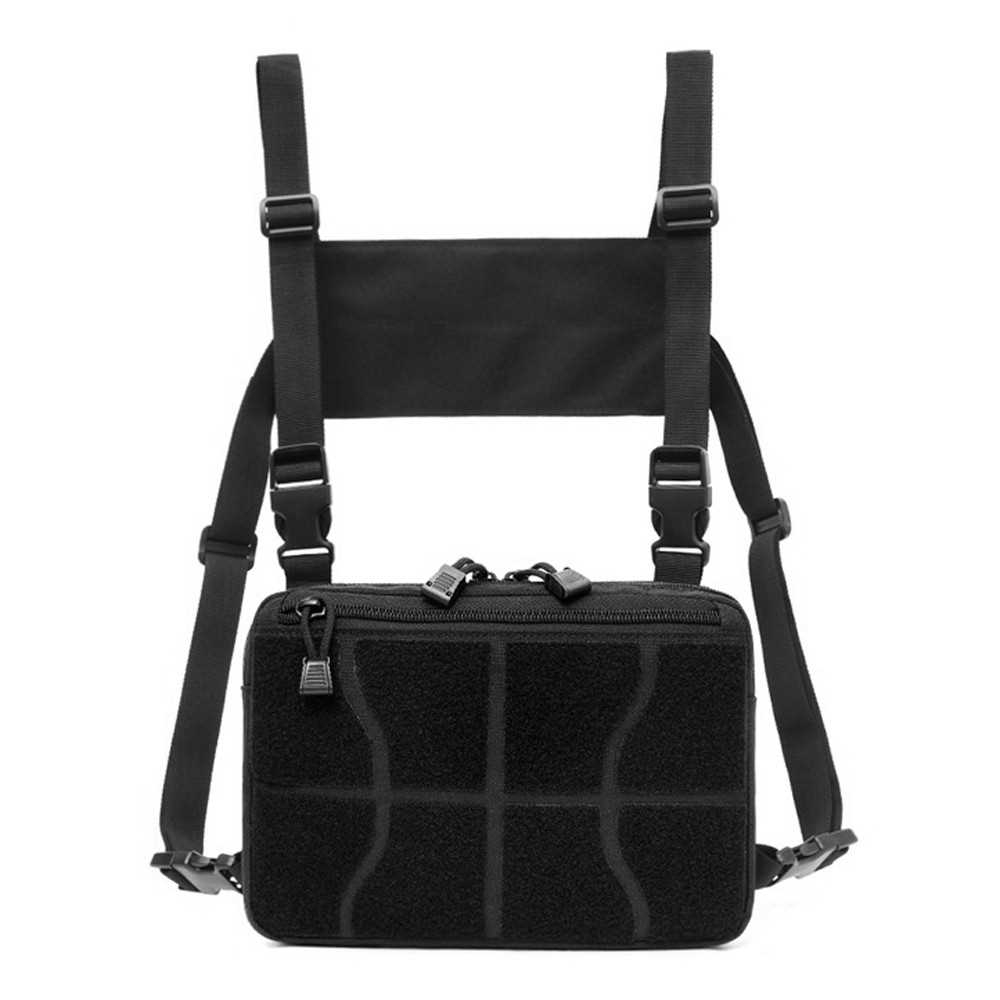 Chest Kit Pack Vest Bag Front Pouch Outdoors Carry Pouch For Hiking ...
