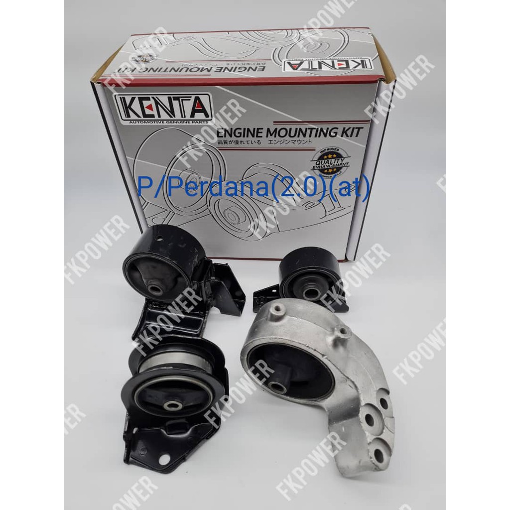 PROTON PERDANA 2.0 AUTO ENGINE MOUNTING INSULATOR KIT SET (KENTA) 4 ...