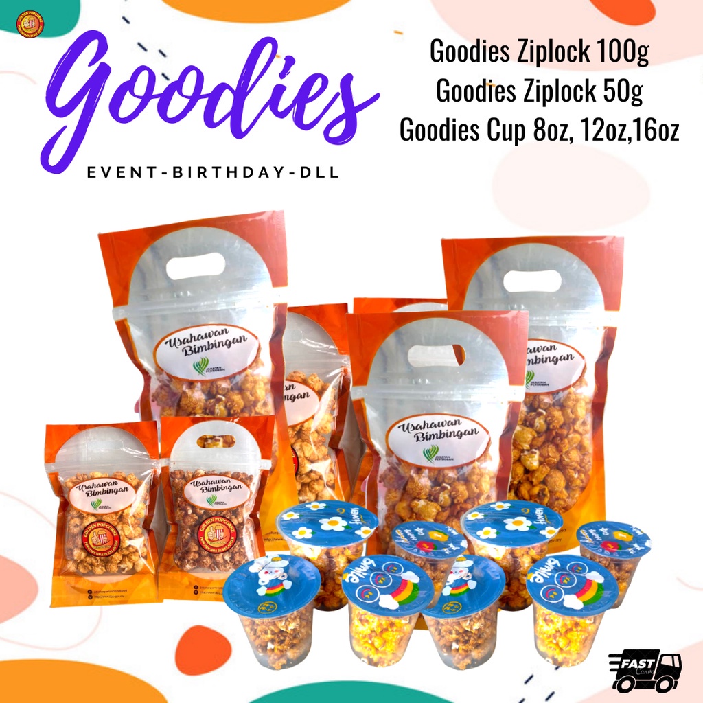 POPCORN DOORGIFT (GOODIES) GOLDEN POPCORNZ DOORGIFT GOODIES VIRAL (BACA ...