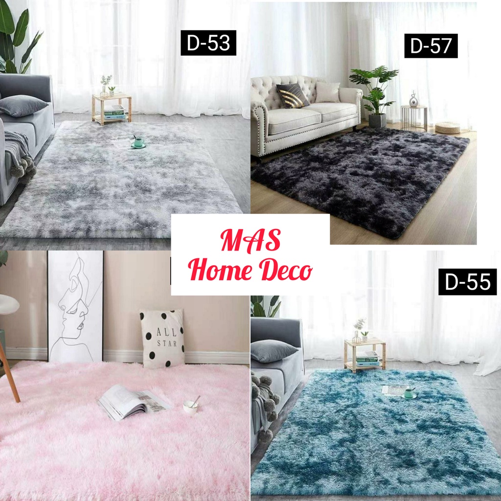 Karpet Bulu Lembut | Fluffy Carpet | M/XL| Carpet bulu | Shaggy Carpet ...