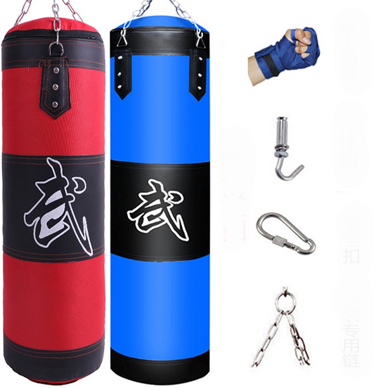 Heavy Duty Premium Gym MMA Martial Boxing Punching Sand Bag 60 to 150CM ...