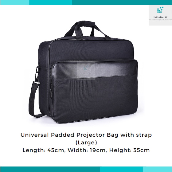 Large Universal Projector bag for Panasonic Epson EB-2065, 2165W, 2255U ...
