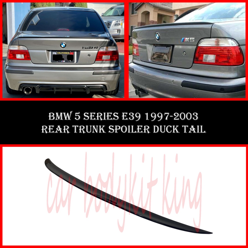 BMW 5 SERIES E39 1997-2003 REAR TRUNK SPOILER DUCK TAIL WITH PAINT ABS ...