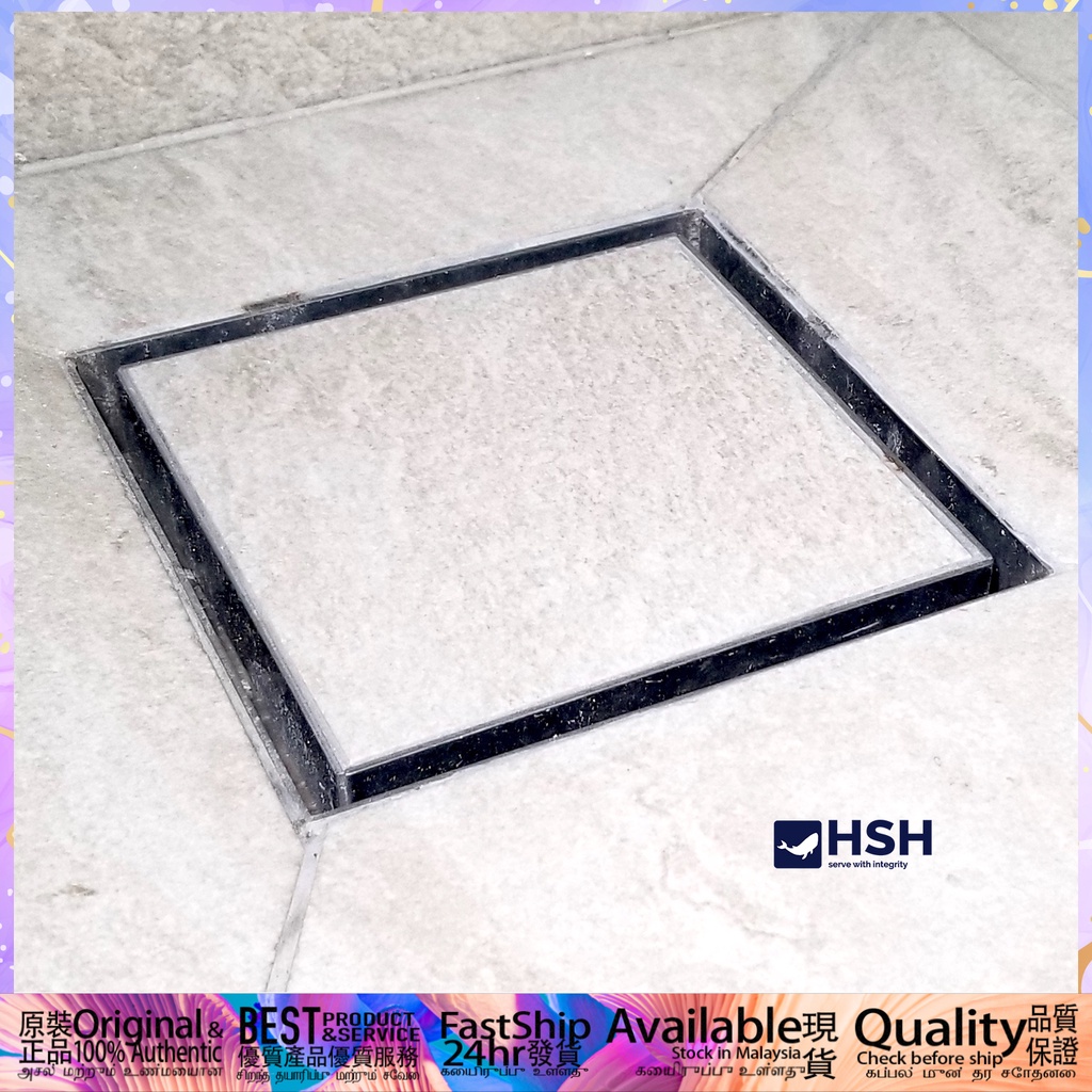 Original Wasser Tile Insert Floor Grating, Stainless Steel SUS 304 ...