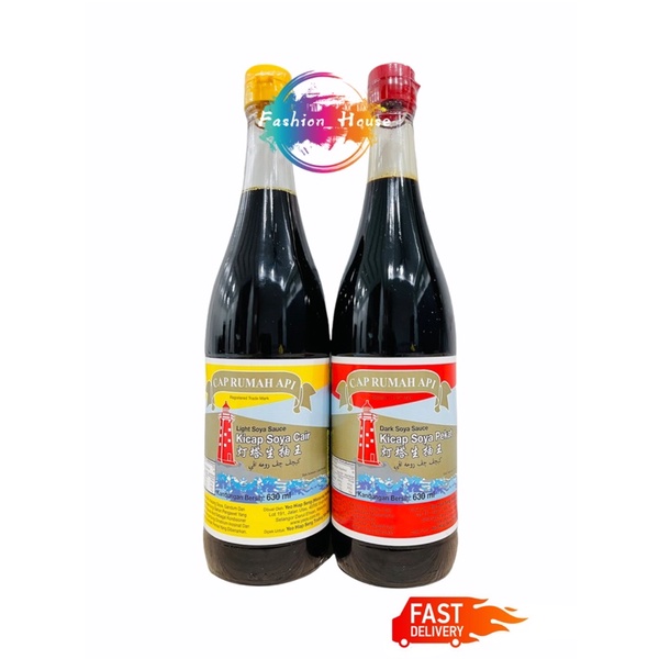 Kicap Soya Cair / Kicap Soya Pekat (Cap Rumah API)-630ml | Shopee Malaysia