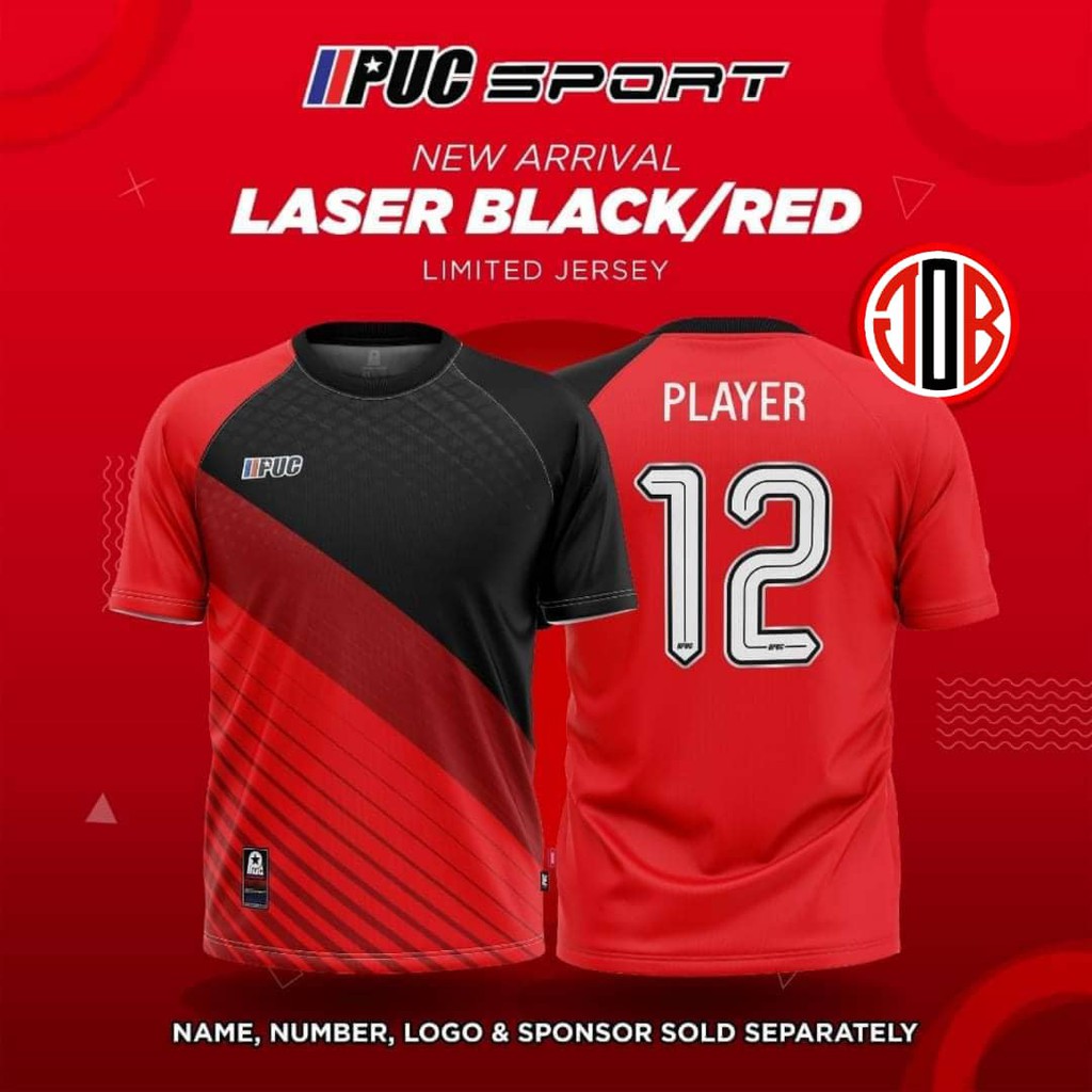 🔥Ready Stock🔥PUC Laser Red Baju Sukan Selesa Berkualiti | Shopee Malaysia