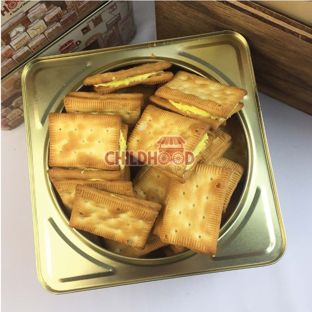 Childhood Malaysia🔥 Biscuit Lemon Puff/ Biskut Lemon Pof/ 柠檬卜饼干/Snacks ...