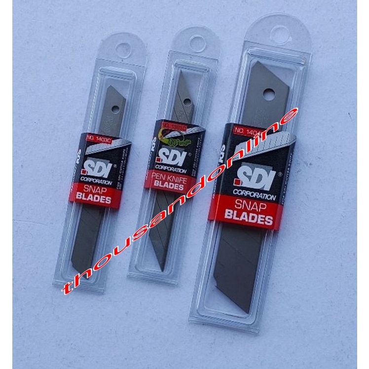 SDI CUTTER BLADE REFILL 1403C / 1361C / 1404C (5 BLADES IN 1) | Shopee Malaysia