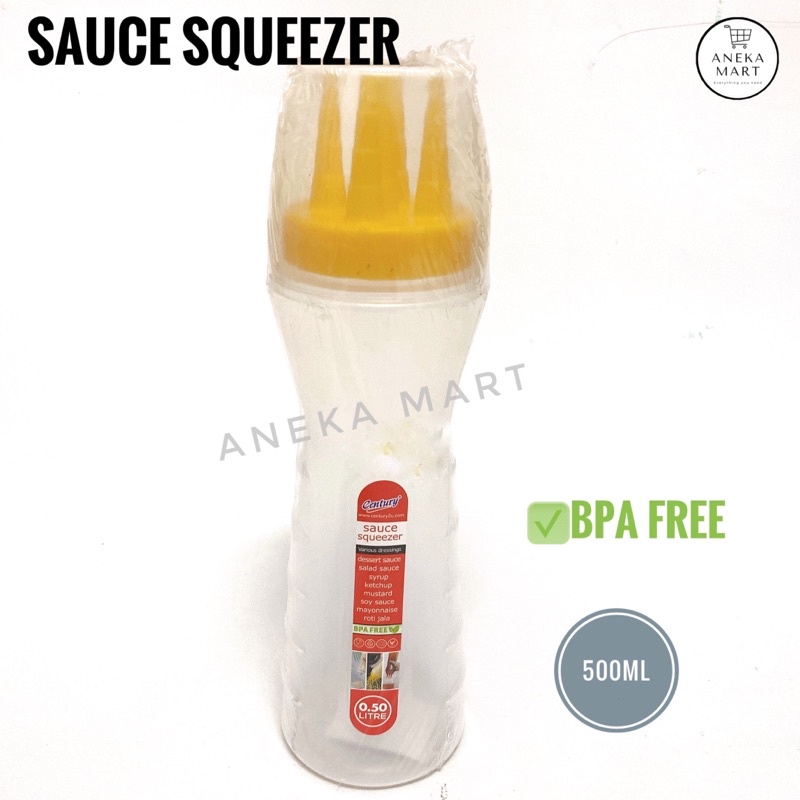 Sauce Squeezer/Botol Sos/ Sauce Dispenser/Plastic Botol Sos 【500ml ...