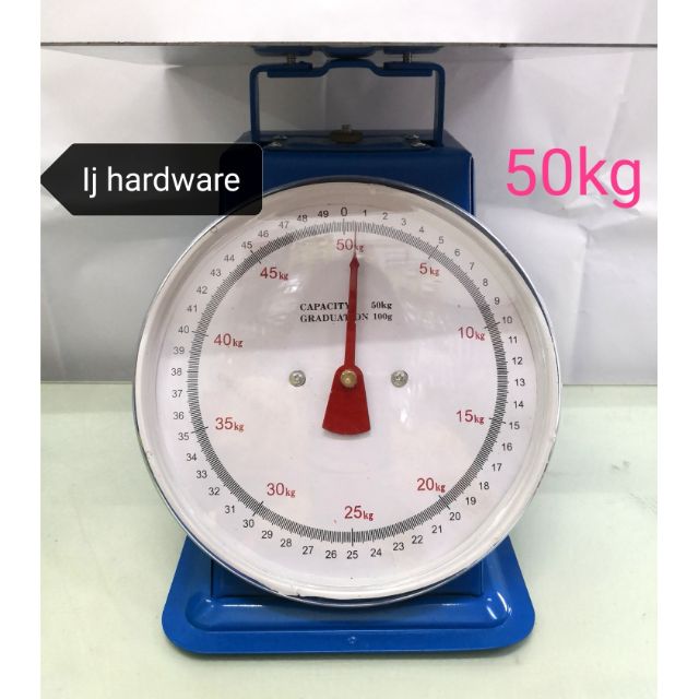 Analog Commercial Mechanical Weighing Scale/timbang(10/20/30/50kg ...