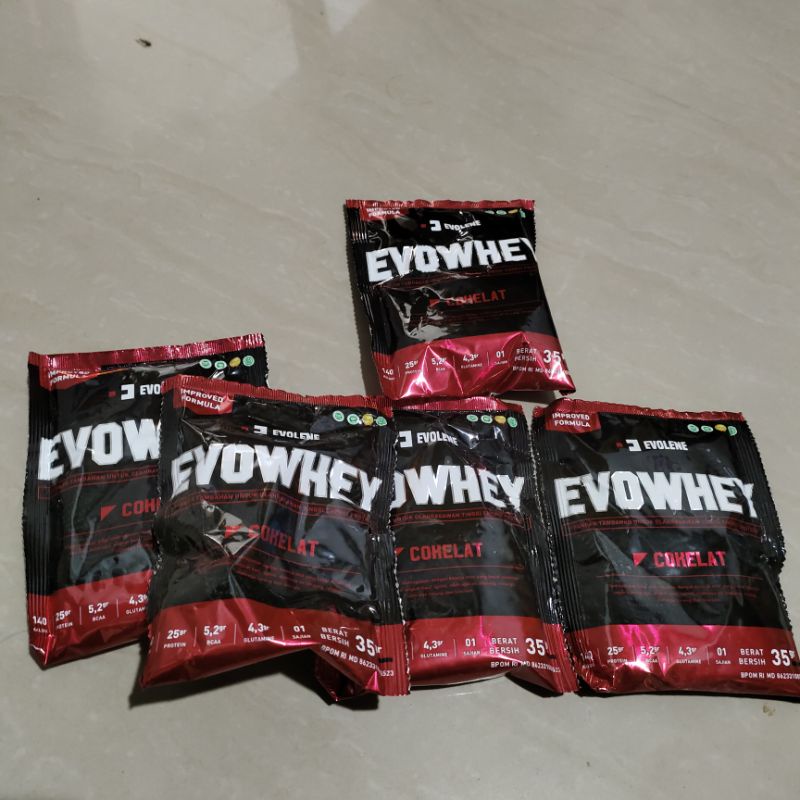 PACKAGING 1 sachet EVOWHEY BCAA Evolene Whey Protein Evowhey Chocolate ...
