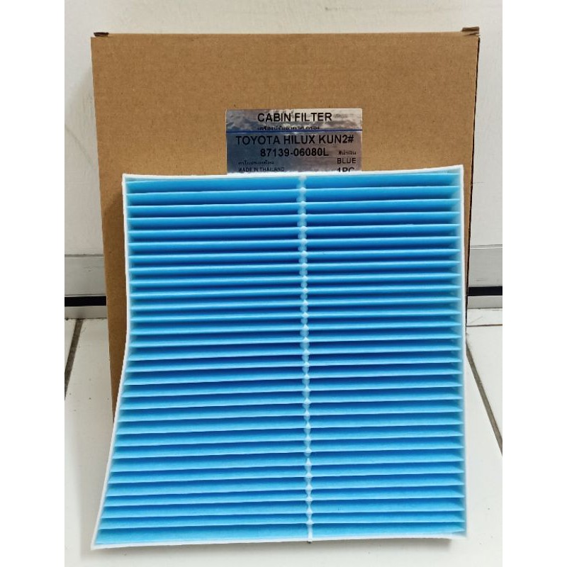 (RANDOM) WHITE/BLUE CABIN AIR COND FILTER TOYOTA HILUX VIGO KUN25 KUN26 ...