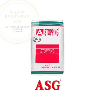 ASG Stopping Compound / Simen Plaster Ceiling 20kg | Shopee Malaysia