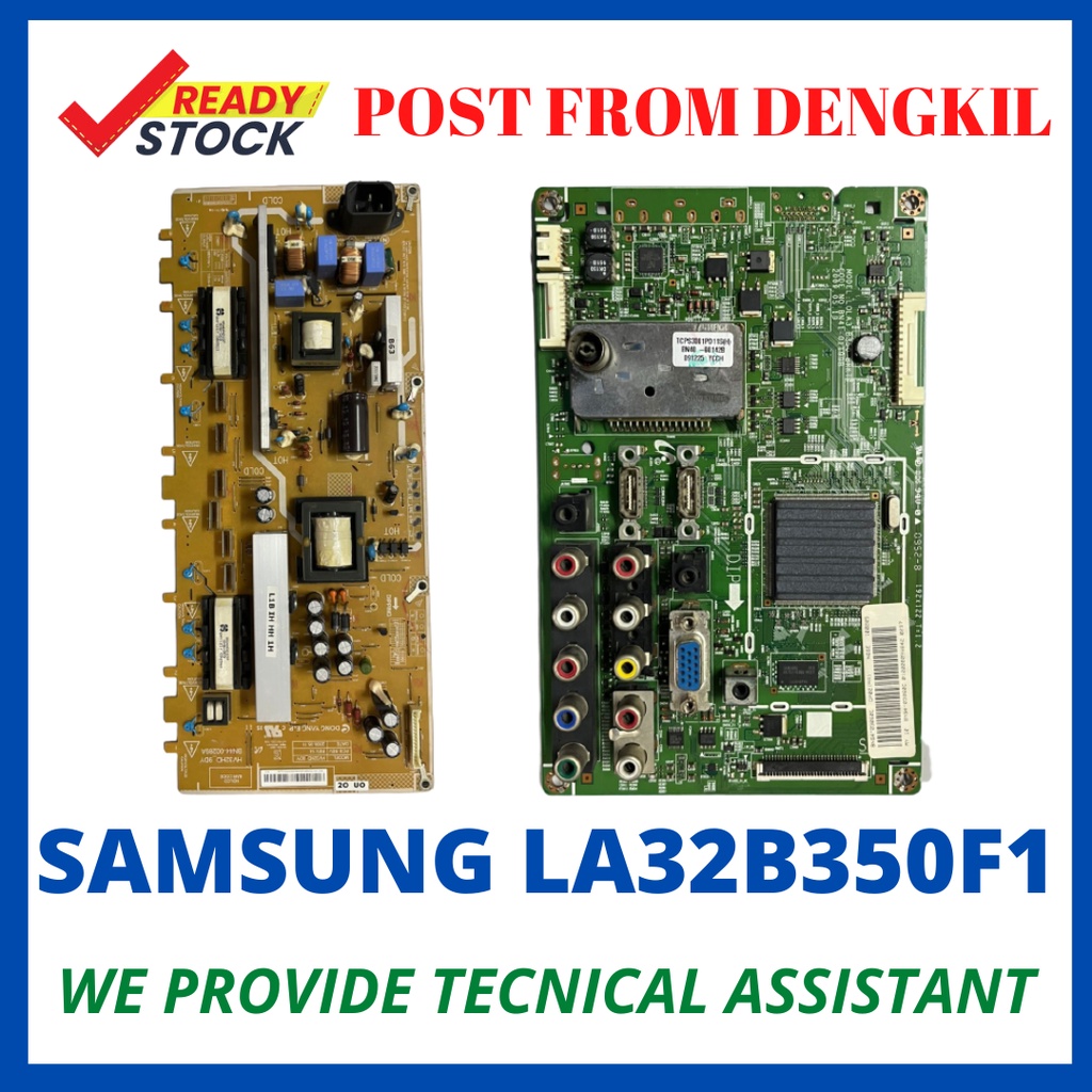 Samsung La32b350 La32b350f1 La32b350f1xxm Power Board Main Board Power Supply Board Pcb Board 