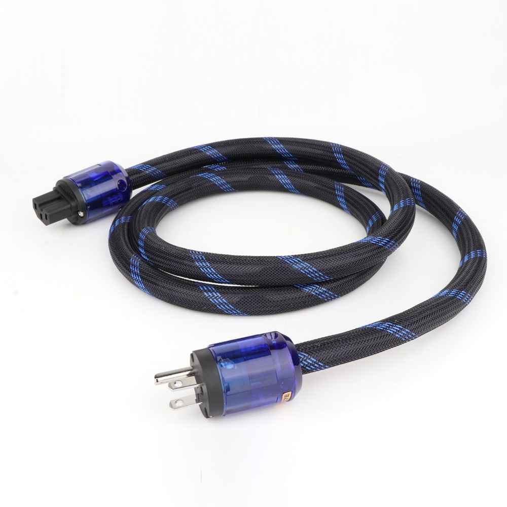 New HI-End 6N Copper Audio Grade USA/Schuko Power Cable With P037 ...