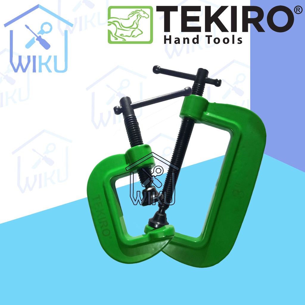 Tekiro Clamp C / Clamp / Iron Vise 3" Heavy Duty | Shopee Malaysia