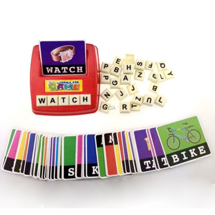 ENGLISH WORD GAMES AND COLOR CARD (SEE AND SPELL) | Shopee Malaysia