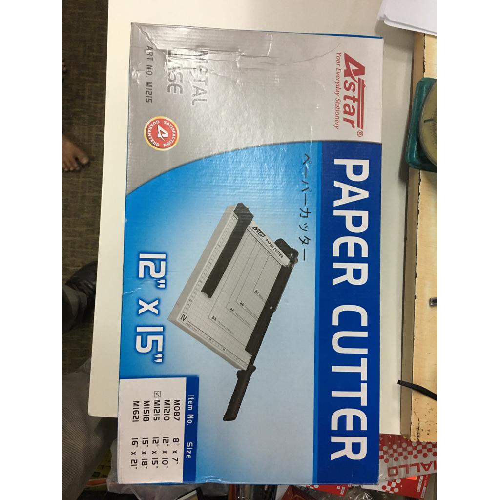 Astar Paper Cutter and Trimmer (Metal Base) | Shopee Malaysia