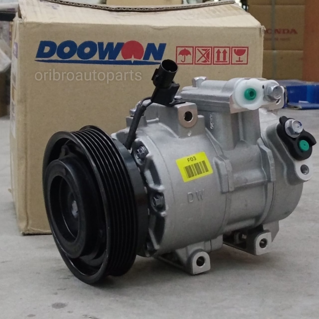 [READY STOCK] KIA FORTE 1.6 DOOWON ORIGINAL COMPRESSOR 97701 2F031 ...