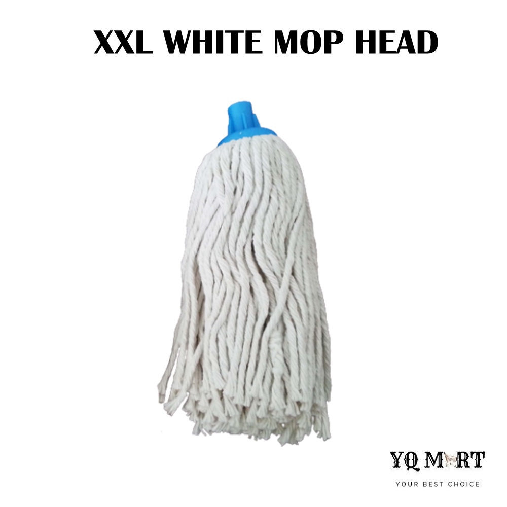 XXL White Mop Head/Kepala Mop Lantai/ Mop Head/Super Absorbent Mop ...