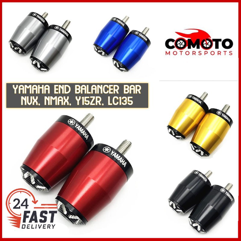 YAMAHA Y15ZR,NMAX,NVX ,LC135,FZ150 HANDLE BALANCER END GRIP BALANCER ...