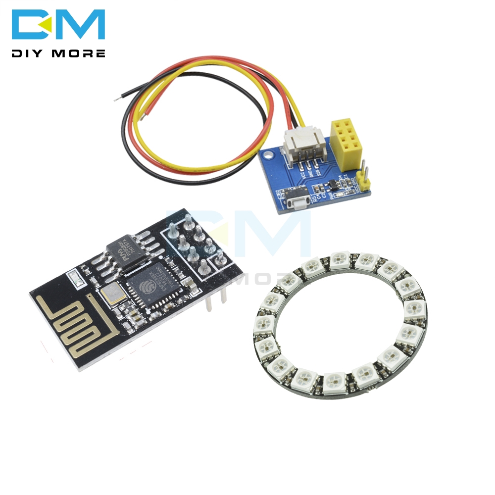 ESP-01 ESP-01S ESP8266 RGB LED Controller Adpater module For Arduino ...