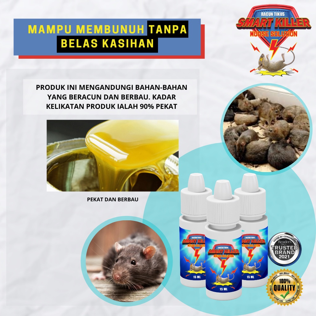 🔥MOUSE KILLER - Racun Tikus 100% Tikus Mati 🔥[SHIP WITHIN 24 HOUR ...