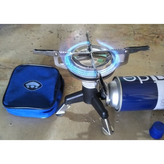 Big Burner Camping Stove (Api Besar) Free Gas Adapter By Bushcraft ...