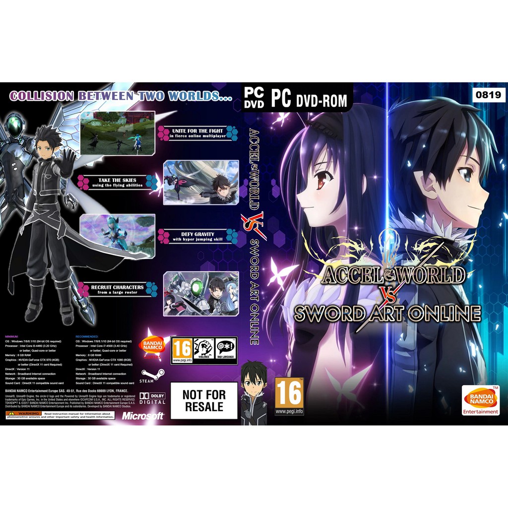 (PC) Accel World VS. Sword Art Online Deluxe Edition | Shopee Malaysia