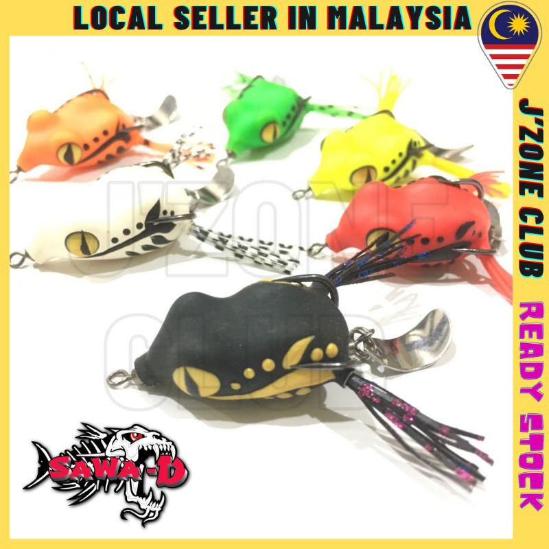 [ECM] Sawa-D N8 Soft Frog Thailand | 3.0cm / 5g | Fishing Lure ...