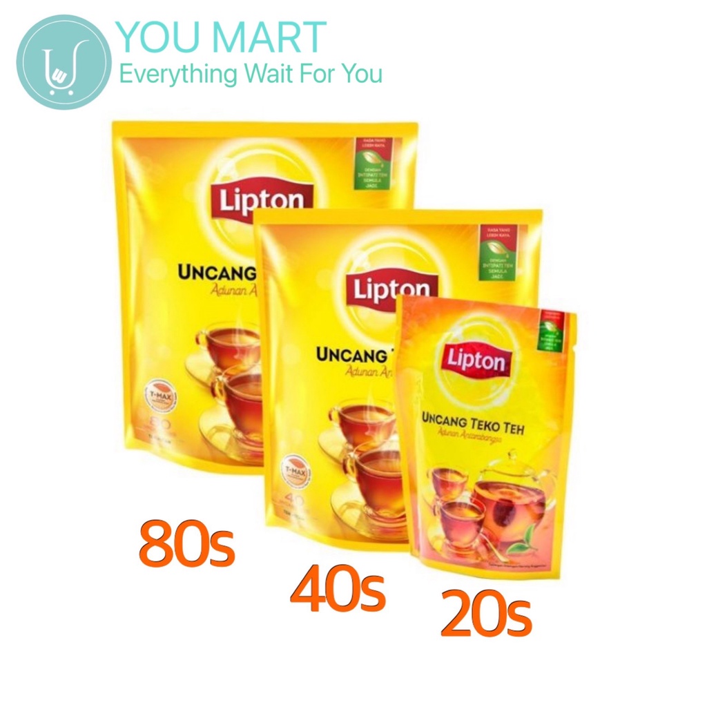 LIPTON UNCANG TEH BAG (20s/40s/80s) | Shopee Malaysia