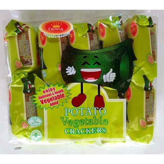 10 Packs Cissy Vegetable Crackers Biscuit 32g Each (LOCAL READY STOCKS ...