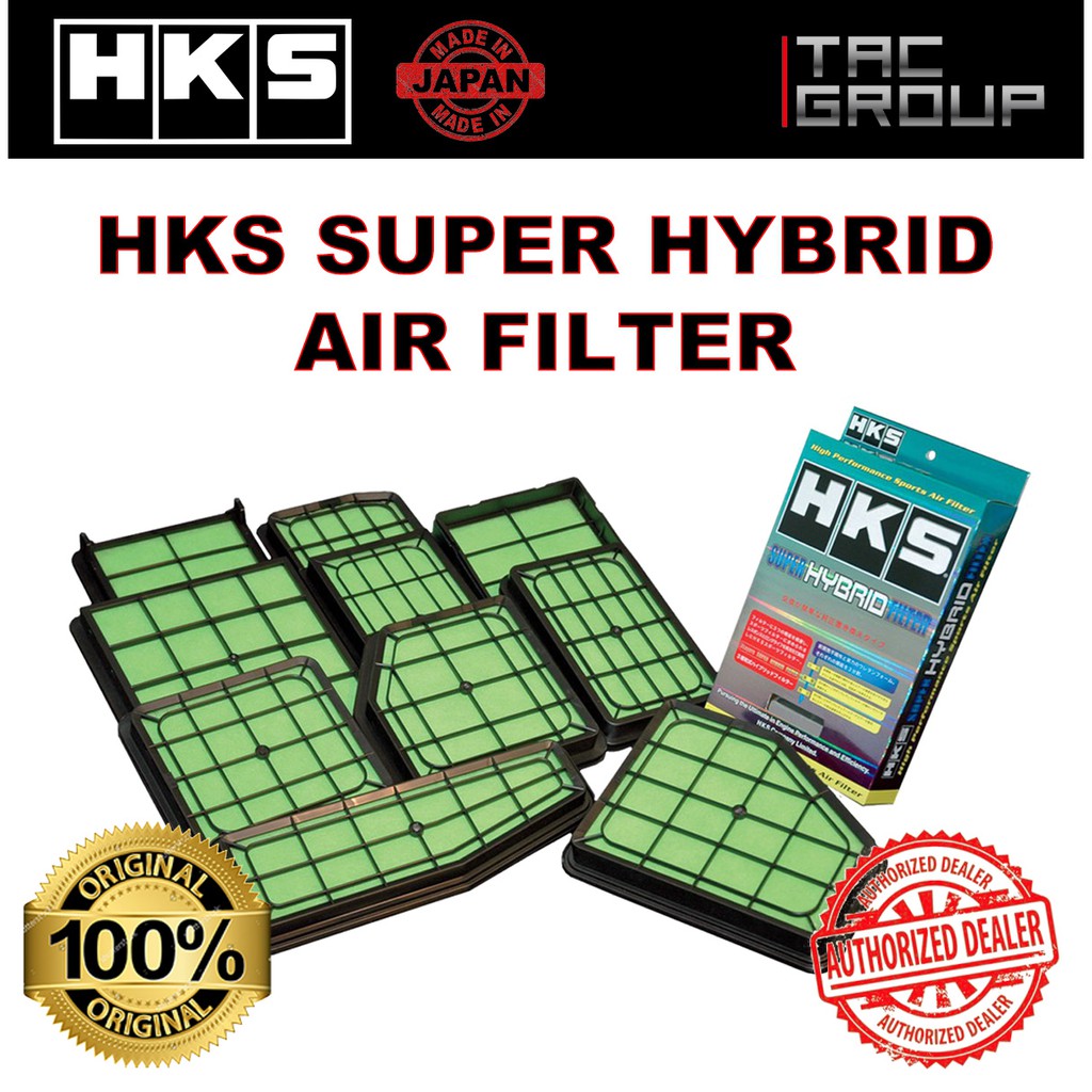 HKS Super Hybrid Air Filter (100% GENUINE) | Shopee Malaysia