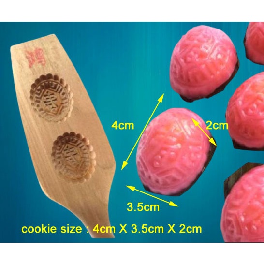 Ang Ku Kueh Mould CNY Traditional Wooden Kueh Mold Ang Ku kuih Mould ...