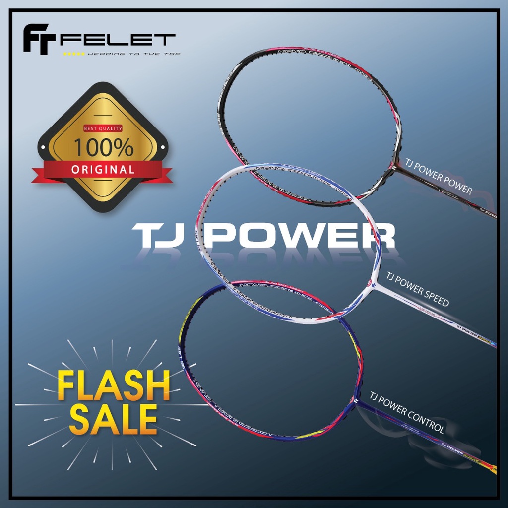 Felet Tj Power [Power/Control/Speed] Badminton Racquet 4u Racket ...