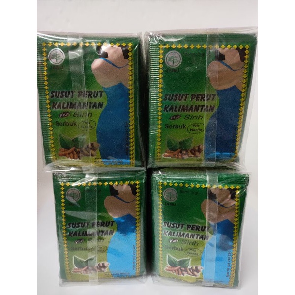 JAMU SUSUT PERUT KALIMANTAN SATU PACK 10 SACHET | Shopee Malaysia