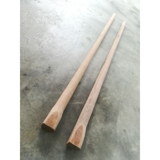 4.5Ft Square Head Hoe Wood Handle Garden Batang Cangkul Kayu Solid DIY ...
