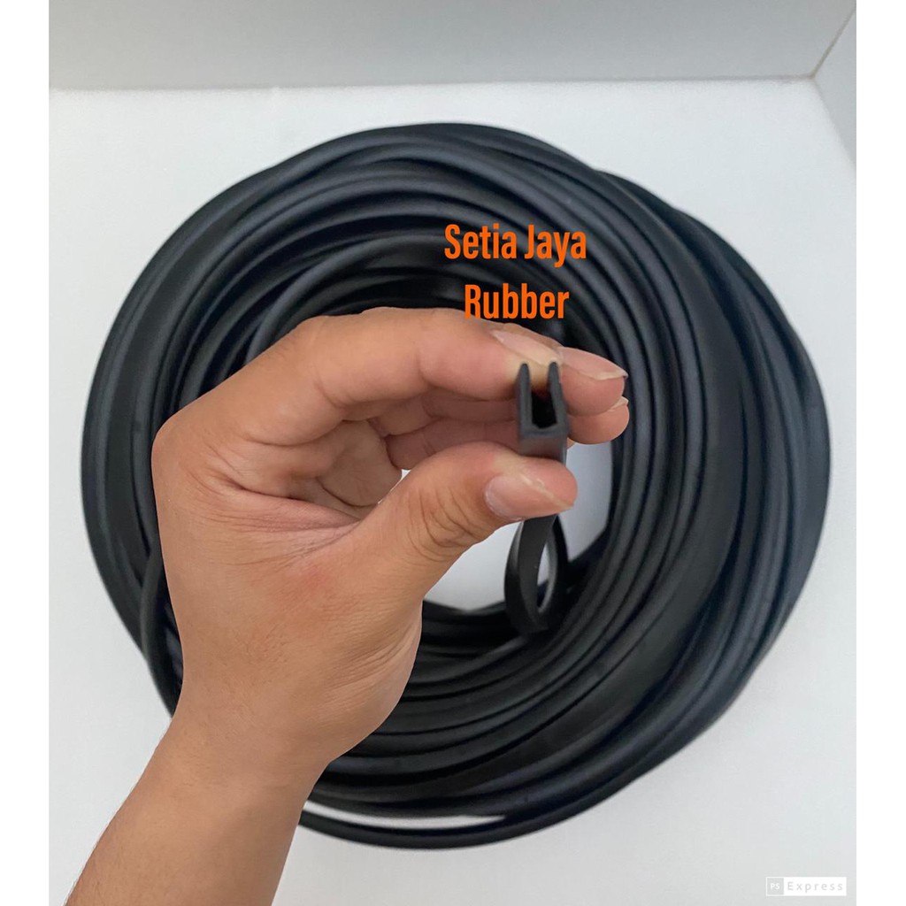 Rubber u glass clamps / rubber u list plate clamps 4mm | Shopee Malaysia