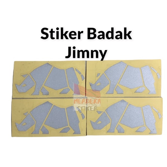 Car Stickers / Car Stickers Jimny Rhino Logo | Shopee Malaysia