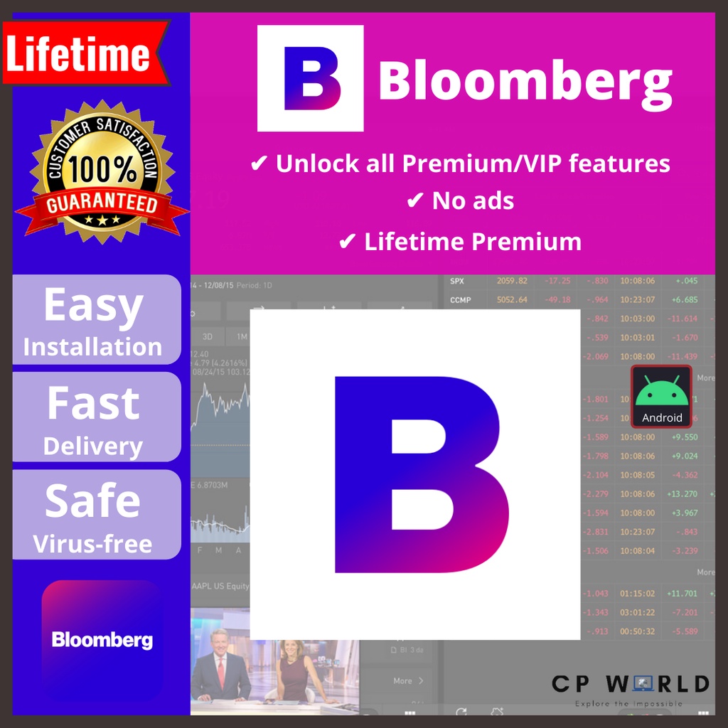 [𝗟𝗜𝗙𝗘𝗧𝗜𝗠𝗘] Bloomberg Premium | Market & Financial News | No Ads ...