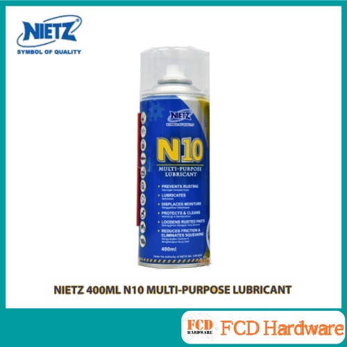 NIETZ N10 MULTI-PURPOSE LUBRICANT Anti Rust Multi Purpose Penetrant ...